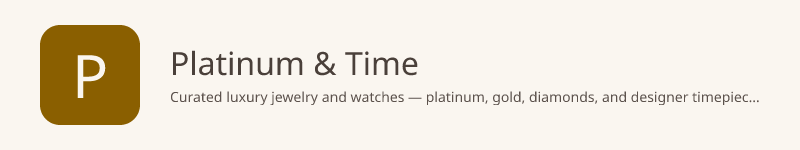 Platinum & Time | Platinums.Store